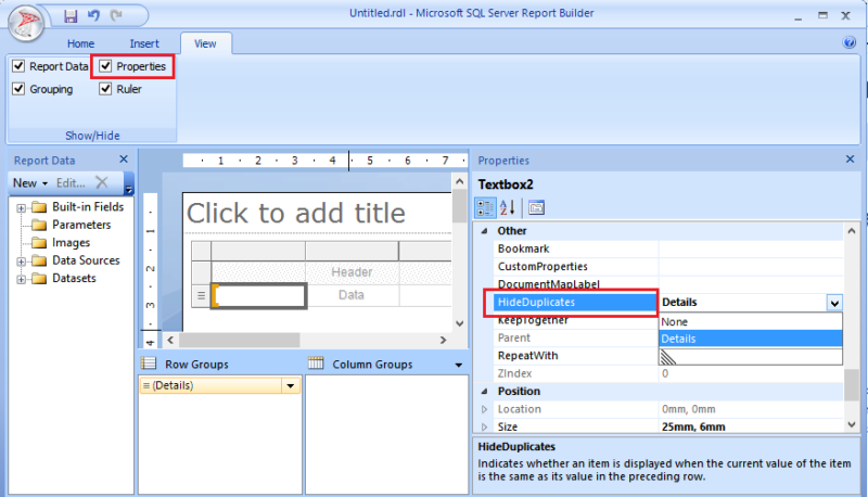 Missing Captions On NAV RDLC Report | Navisiontech, Inc