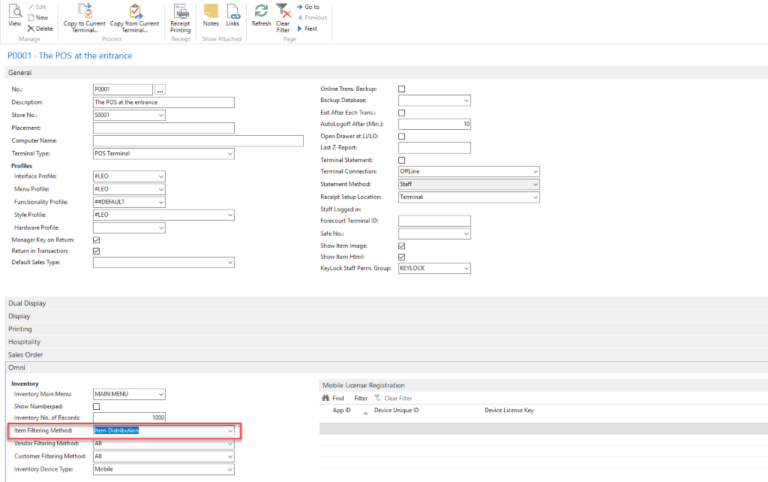 Blocking Items on LS Retail Apps | Navisiontech, Inc