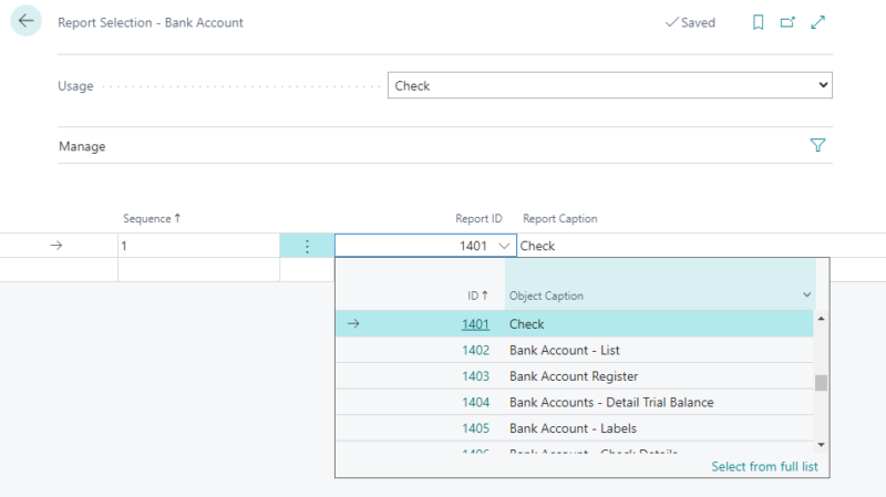 Check Printing in Dynamics 365 Business Central | Navisiontech, Inc