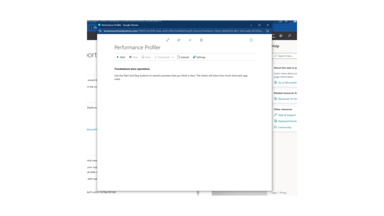 Performance Profiler in Business Central | Navisiontech, Inc